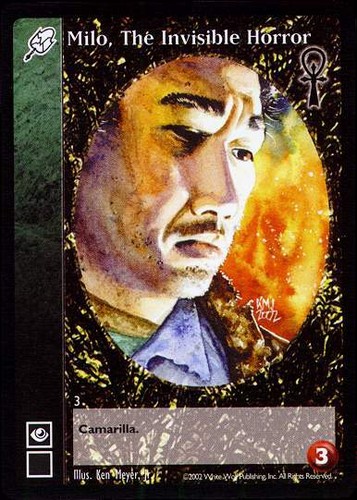 Milo, The Invisible Horror - Malkavian [Group3/Cap3] VTES V:TES | eBay
