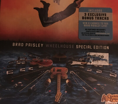 Wheelhouse by Brad Paisley (CD, 2013, Sony) Special Edition w/3 ...