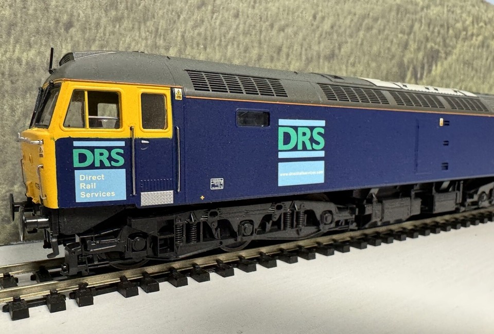 Heljan 4663 Class Class 47/0 47298 in DRS blue . OO Gauge - Mint | eBay UK