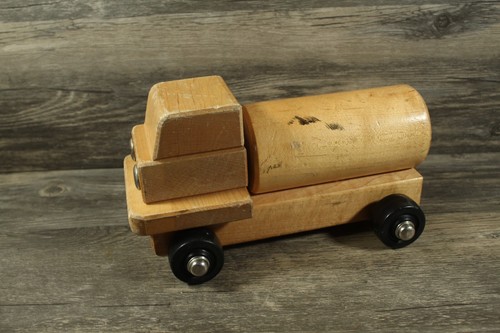 Vintage Community Playthings Wooden Fuel Tanker Semi Truck Toy 9 ...