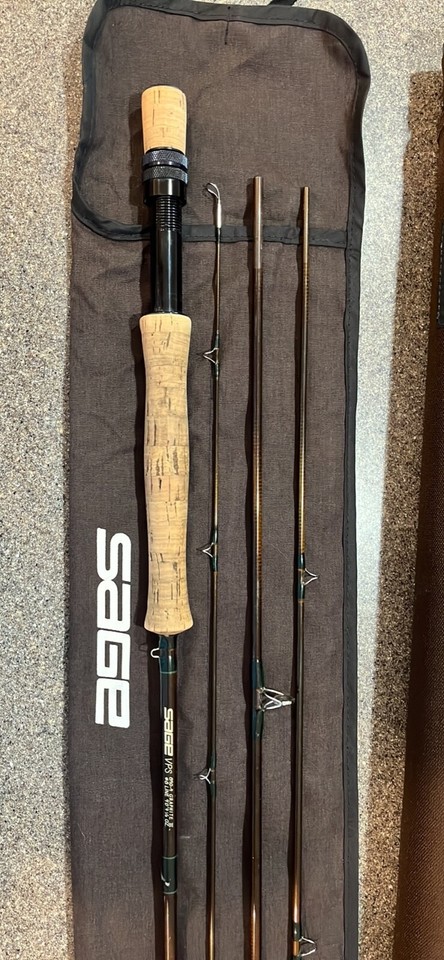 SAGE 8 wt. Fly Rod Model VPS 890-4, Graphite III, 9 ft., 4 piece w/rod ...