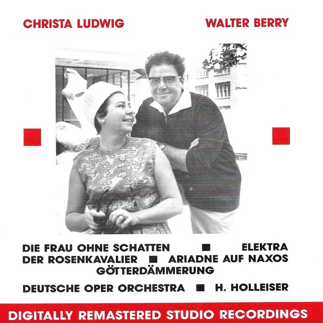 Christa Ludwig Walter Berry Strauss Wagner (cd 1992 Tessitura) Opera ...