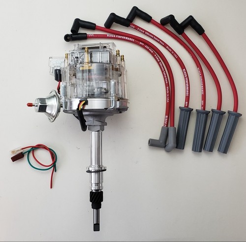 INLINE 6 3.8L 232 4.2L 258 CLEAR HEI DISTRIBUTOR + 8.5mm USA WIRES for ...