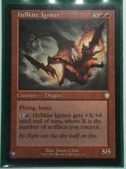Mtg - Hellkite Igniter *Retro Frame* | eBay