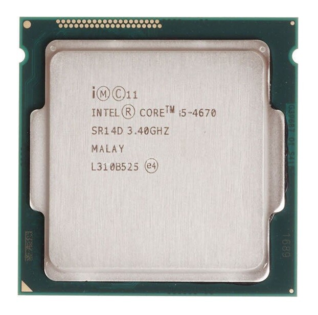 Intel Core i5-4670 4670 - 3.4GHz Quad-Core (CM8064601464706) Processor ...