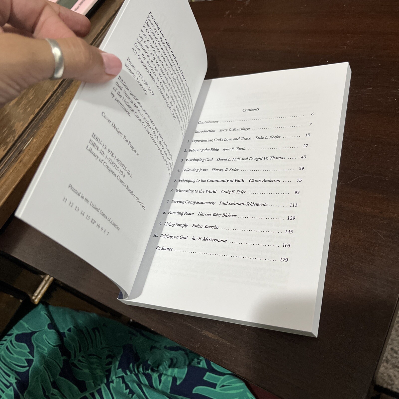 Focusing Our Faith : Brethren in Christ Core Values by Terry L ...