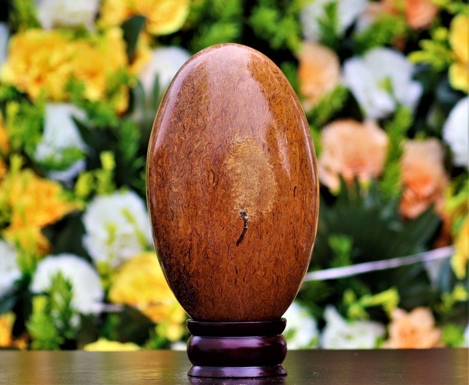 Large 170MM Beautiful Natural Calligraphy Jasper Mariam Jasper Healing ...