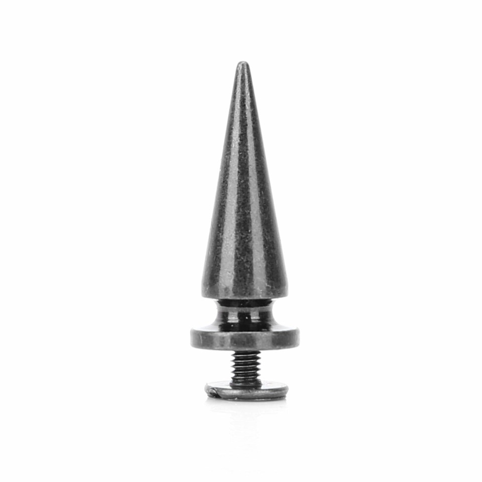 10Set Cone Spikes Punk Rivet Screws Decorative Stud for Leather Shoes ...