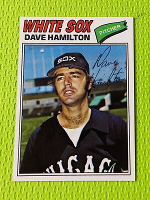 1977 TOPPS BASEBALL SET BREAK 367 DAVE HAMILTON WHITE SOX NM/MT | eBay