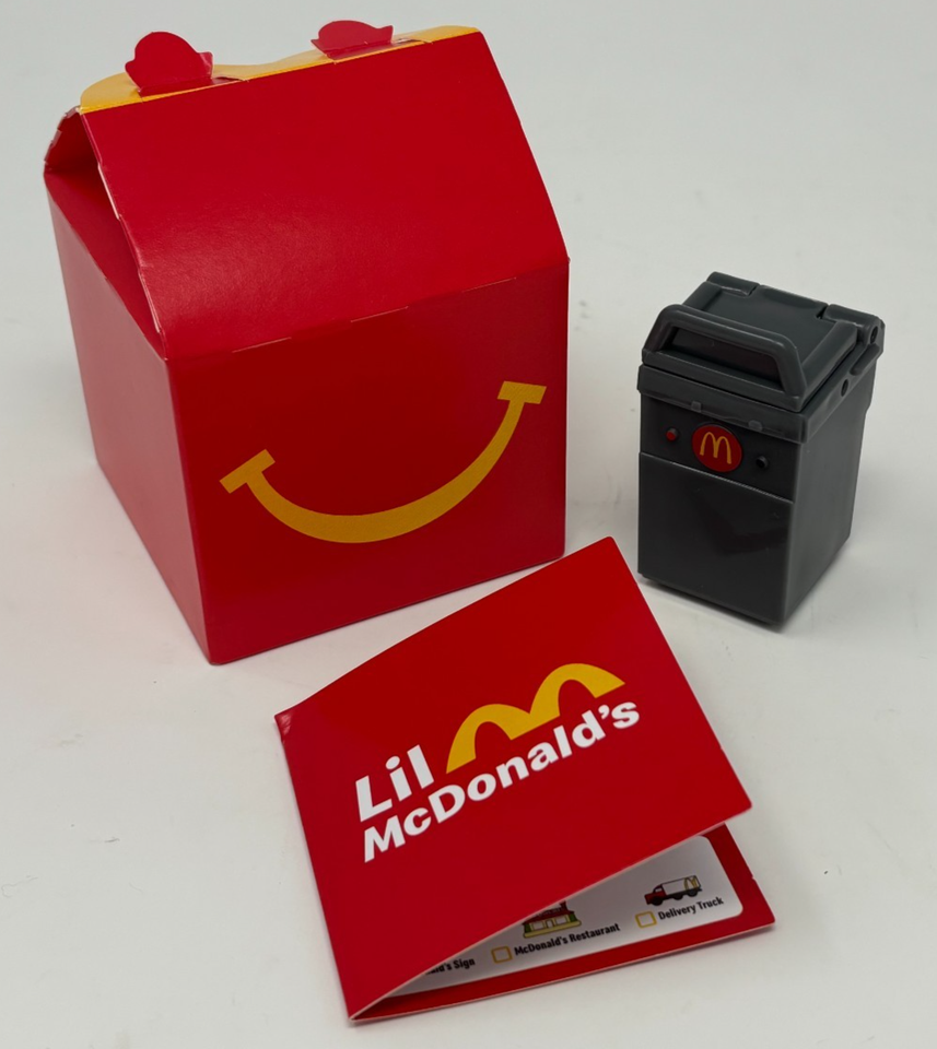 McDONALD'S 2025 Lil McDonald's #12 BURGER GRILL Miniature Kids HAPPY ...