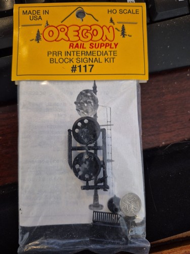 HO Oregon Rail Supply 117 PRR Intermediate Block Signal Kit NIP MB5 | eBay