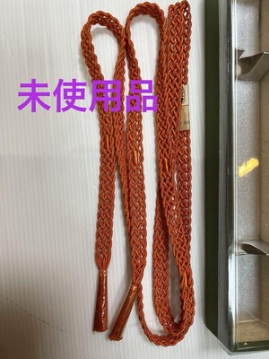 [OBIJIMA] Pure Silk Summer Obijime Orange | eBay Australia