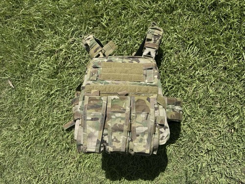 Crye Precision Multicam AVS MBAV MEDIUM Plate Carrier Tactical Military ...