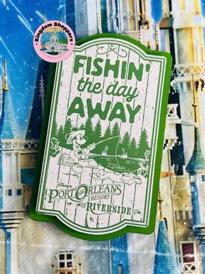 Disney Parks Port Orleans Riverside Resort Mickey Mouse & Pluto Magnet ...