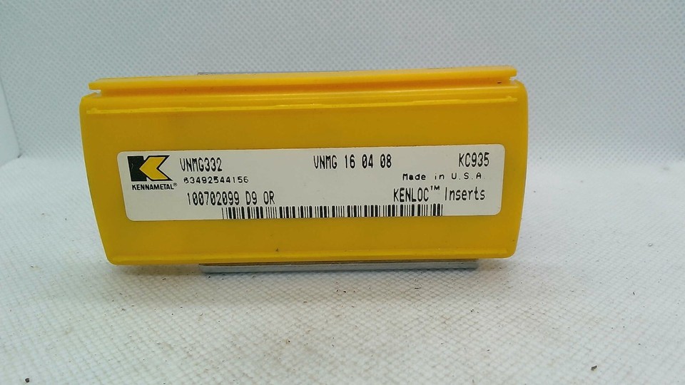 (5 Inserts) Kennametal VNMG332 KC935, VNMG160408 Turning Insert: VNMG332 KC850, | eBay