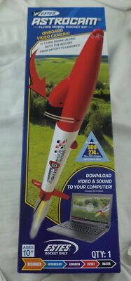 Estes Astrocam Flying Model Rocket w/Video Camera EST7308 47776073081| eBay