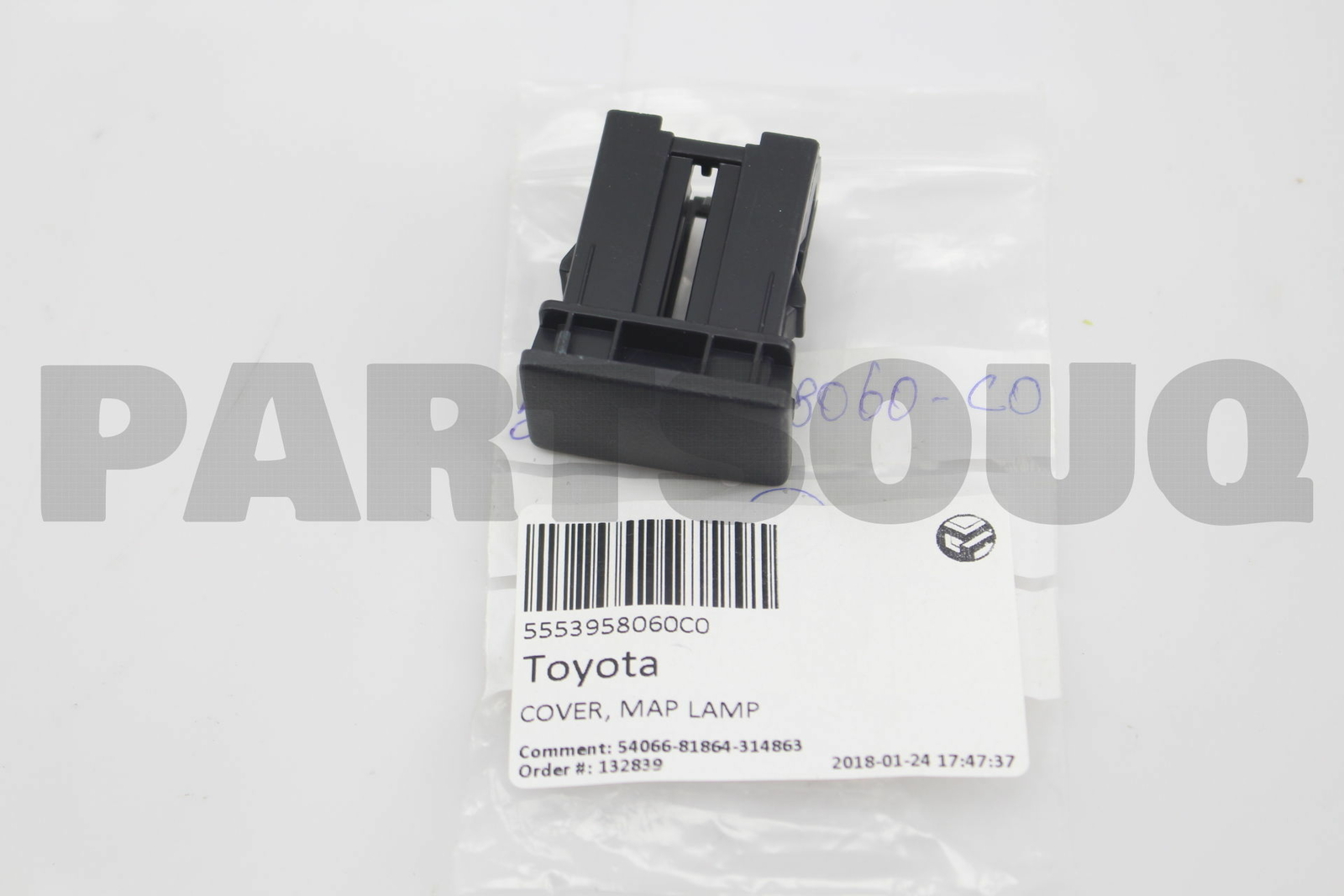 5553958060C0 Genuine Toyota COVER, MAP LAMP 55539-58060-C0 | eBay