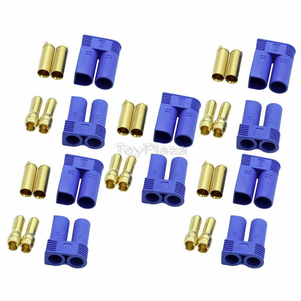 EC5 plug 5 Pairs Female & Male connectors shell with terminals for RC ...