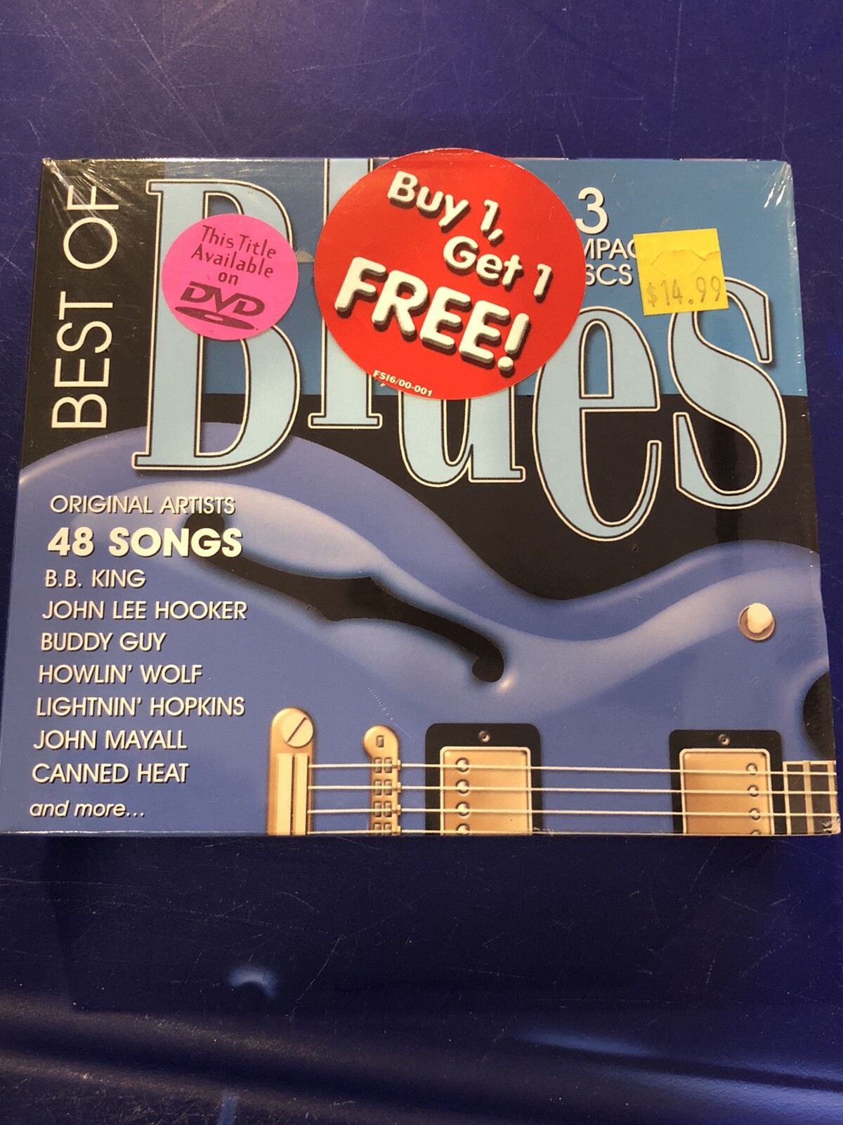 Best Of Blues [Box] by Various Artists (CD, 2000, 3 Discs, Madacy ...