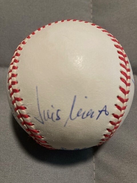 BOSTON RED SOX Multi-Signed Team OAL Baseball 1990s Butch Hobson, Rick ...