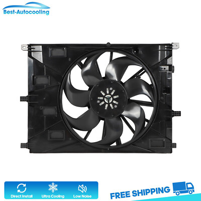60002453 Radiator Cooling Fan Assembly For 2021 2022-2024 Chevrolet ...
