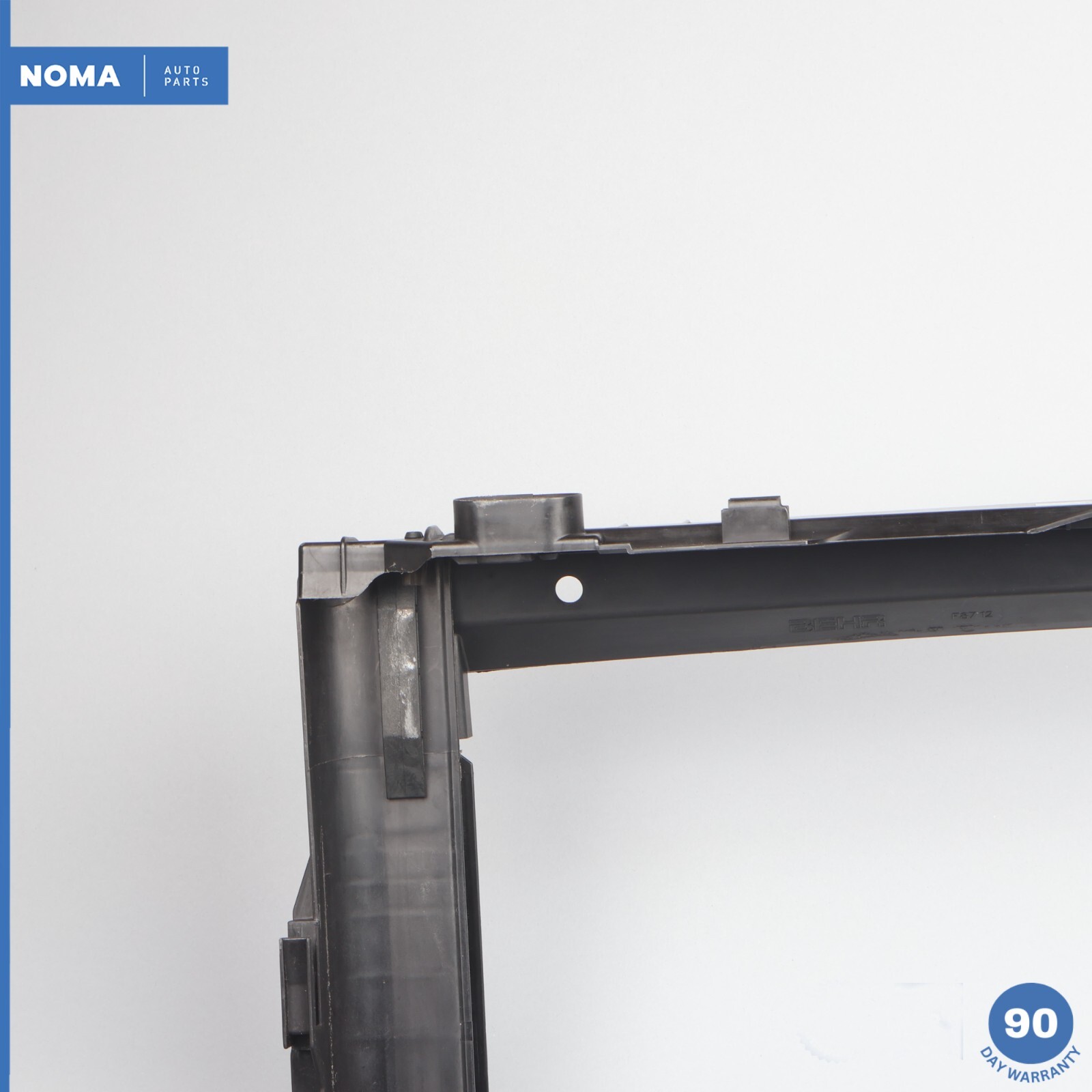 06-10 BMW 650i E64 550i E60 4.8i Engine Motor Cooling Radiator Cover ...