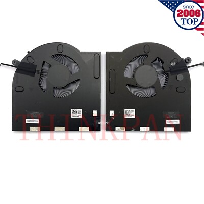 New CPU+GPU Cooling Fan for Dell Alienware M17 R3 R4 P45E 0H5TYJ 0CNV63 ...