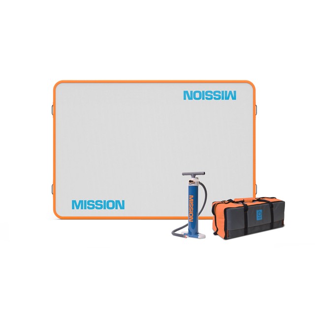 Mission Boat Gear Reef Mat Inflatable Floating Dock Water Lounge 6' X 8 ...