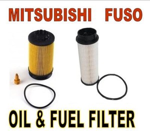 MITSUBISHI FUSO OIL & FUEL FILTER (#MK667920 #QC0000001) FUSO CANTER ...