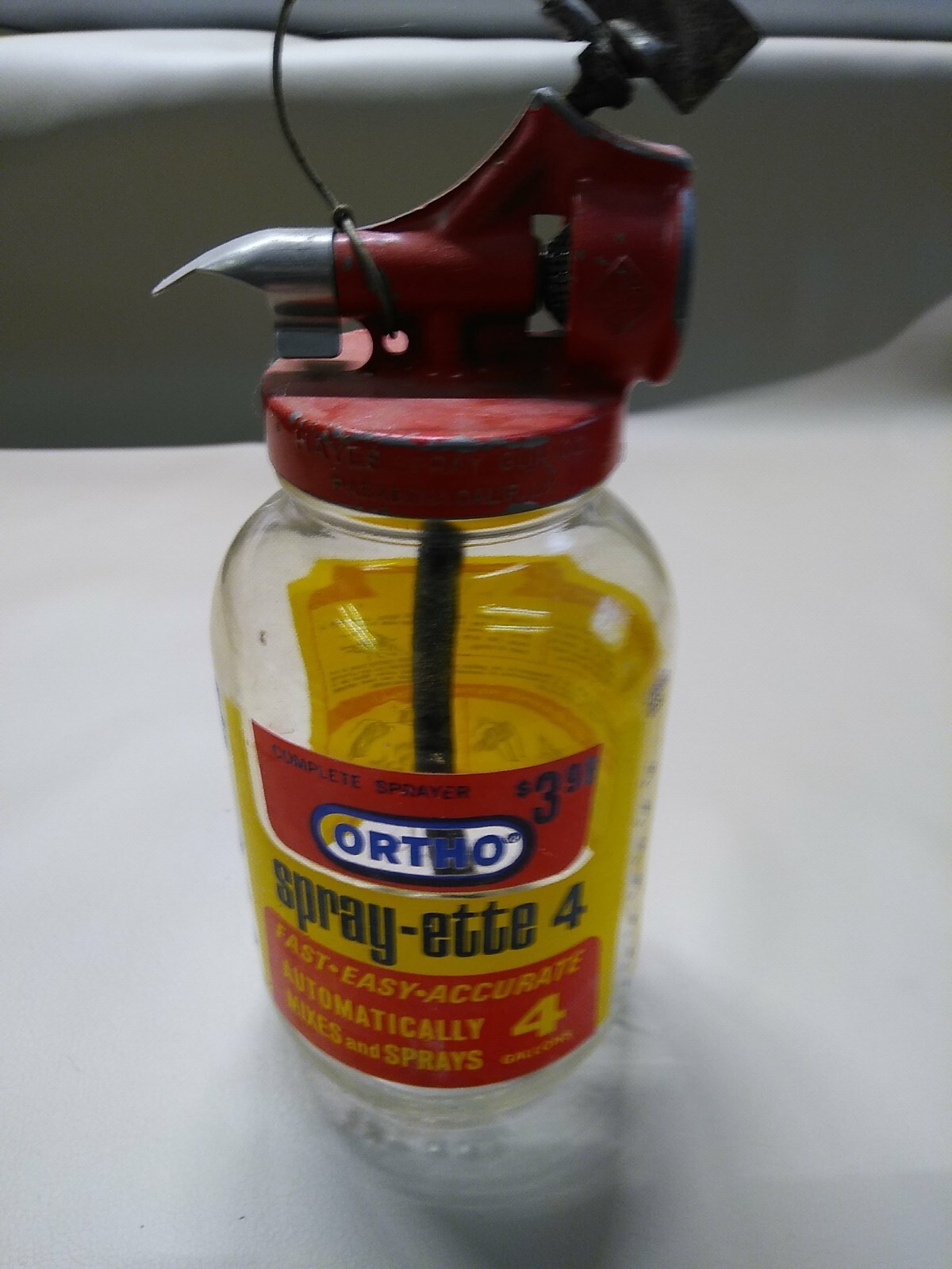 Ortho Spray-Ette 4 Complete Vintage Painted Bottle W/ Original ...