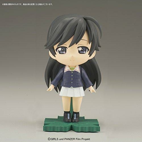 Puchua Rise Girls & Panzer Miho, Saori Hana set color-coded pre-Plastic ...