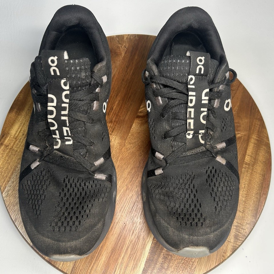 On Mens Cloud Cloudsurfer 3MD10420485 Triple Black Running Shoes Size 7.5 | eBay
