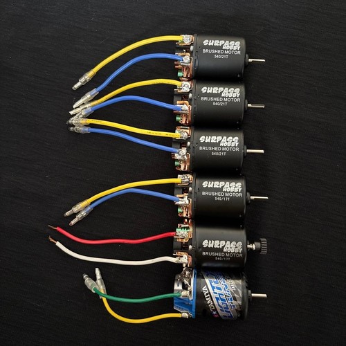 Set of 6 RC Motors: 540-17T and 540-21T | eBay