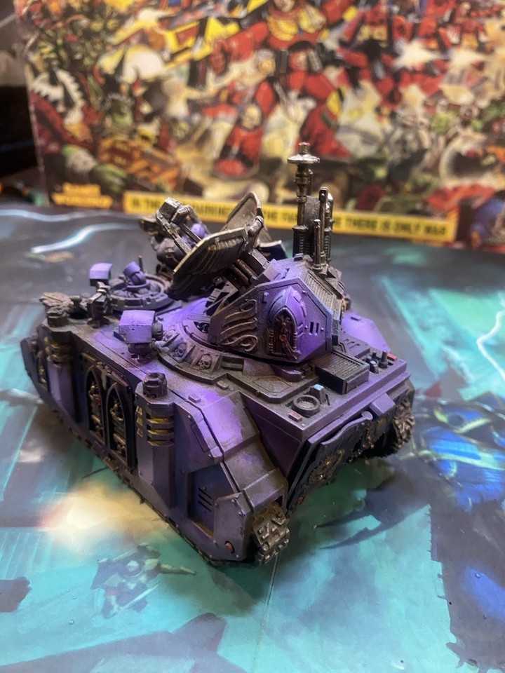 Warhammer 40K Command Rhino Horus Heresy OOP Emperors Children | eBay UK