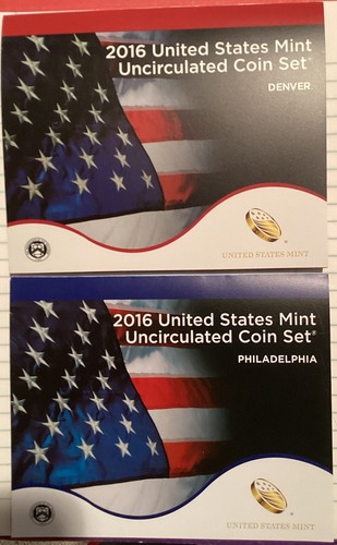 2016 United States Mint Uncirculated 26-Coin Set P-D, Free Shipping ...