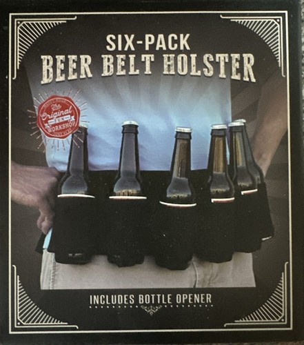 Six Pack Beer Belt Holster With Bottle Opener | eBay