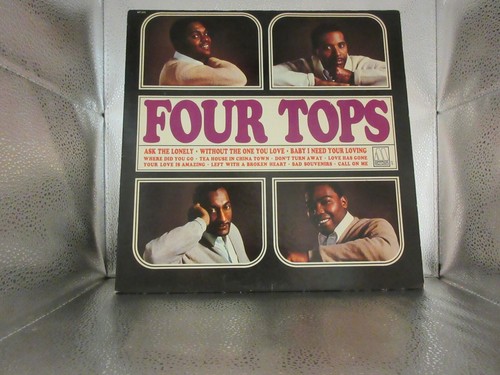 Four Tops Self-Titled Debut Album LP Vinyl Motown Records Original 1964 ...