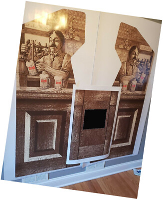 TAPPER Arcade Game Side Art Work Midway Bally *HIGH QUALITY* VINYL ...