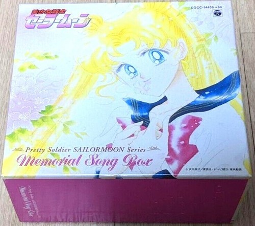 Sailor Moon Pretty Soldier Memorial Song Box Japan Columbia 6CDs Used ...