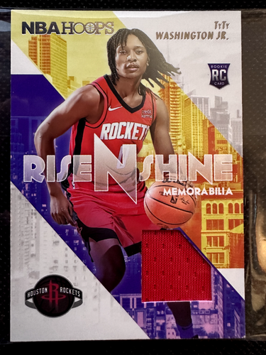 2022-23 NBA Hoops "Rise N Shine" Tyty Washington Jr. RC #RS-TW | eBay