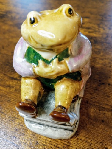 Beatrix Potter "Mr. Jackson" Porcelain Toad Beswick England Figurine ...