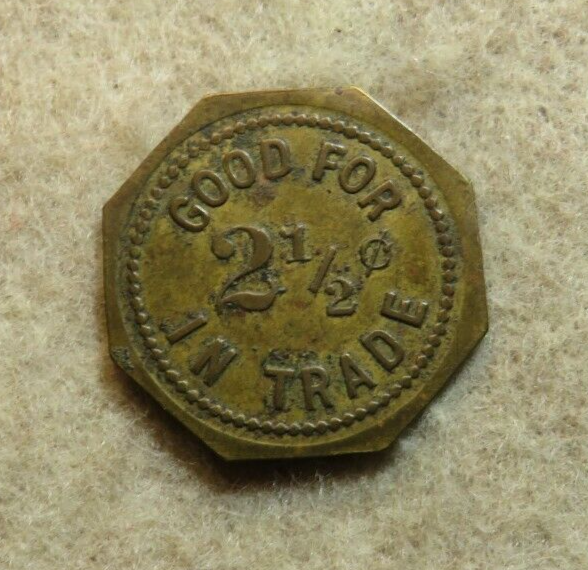 OAKDALE, NEBR. ELITE BILLIARD HALL 2½¢ NEBRASKA TOKEN | eBay