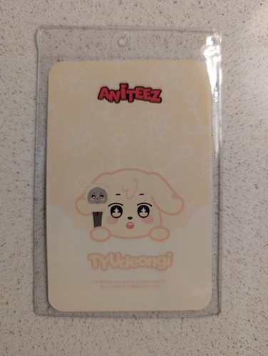 ATEEZ Aniteez TYUdeongie Lightstick Cover Official Yunho Photocard | eBay