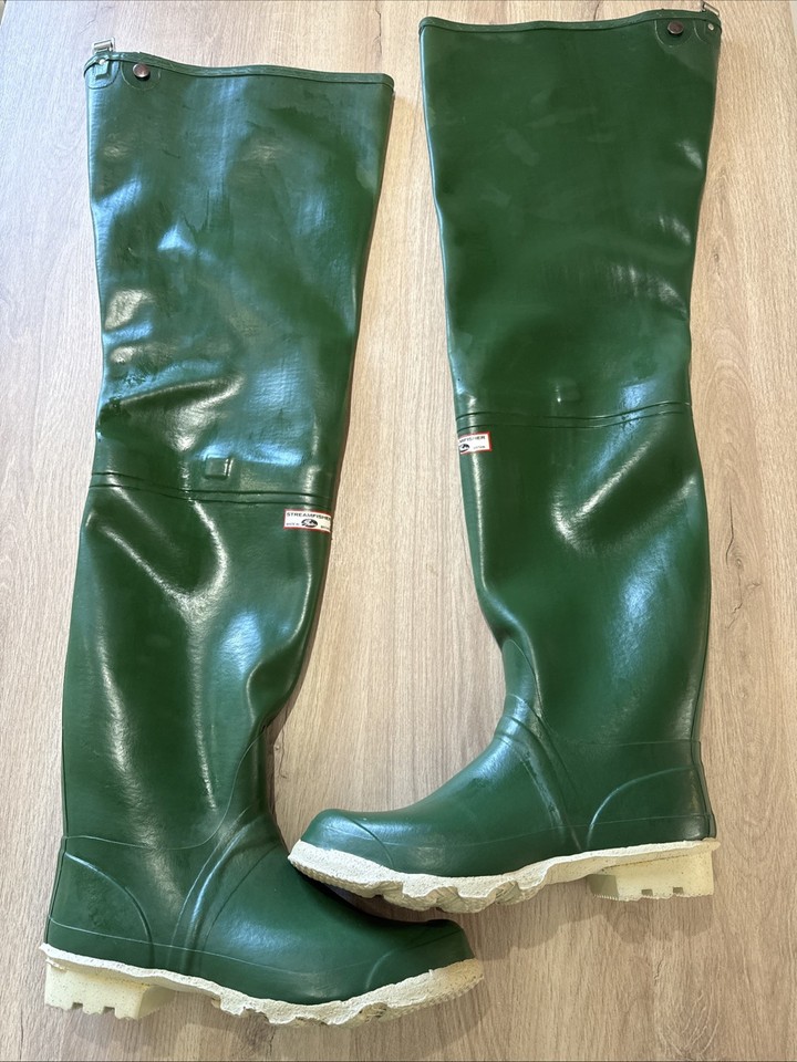 Gates Hunter Streamfisher Vintage Rubber Hip Waders Size UK 11 | eBay UK