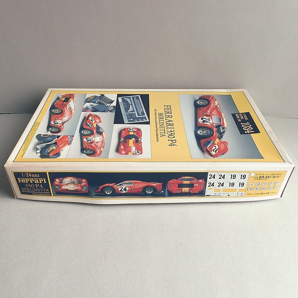 Fujimi 1/24Ferrari 330 P4 Berlinetta 1967 Le Mans Model Kit w/ Etching ...