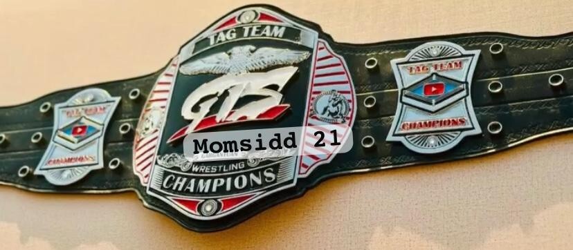 Custom GTS Tag Team Wrestling Championship Belt Replica Adult size 2mm ...