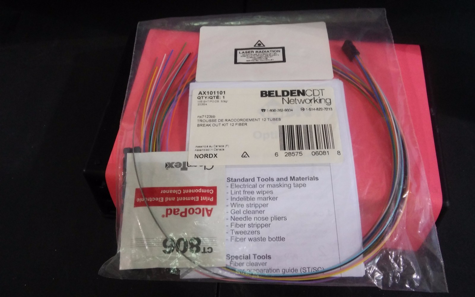 Belden CDT - AX101101 / BREAKOUT KIT 12-FIBER W/ 36" | eBay