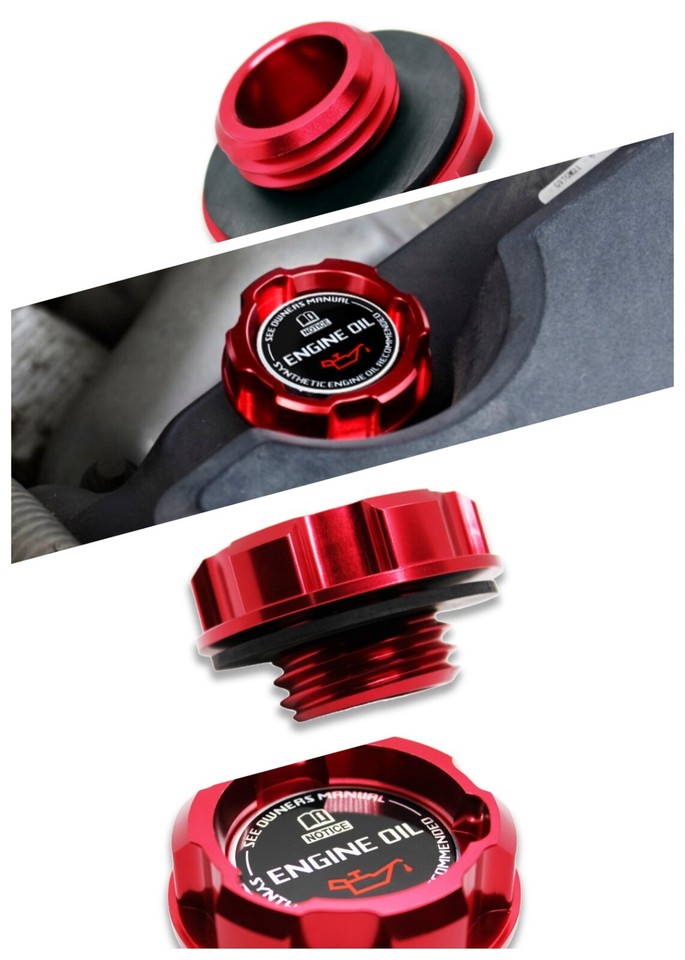 Aluminum ENGINE Oil Cap For Hyundai i10 i20 i30 ix20 ix35 ix55 Tucson ...