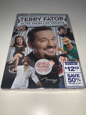 Terry Fator - Live from Las Vegas (DVD) - NEW SEALED w/ slipcover ...