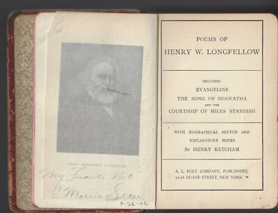 Poems of Henry W Longfellow & biographical sketch by Henry Ketcham ...